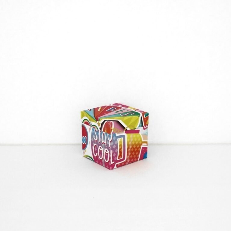 3x3x3 SVG Box Base - SVG Template 3D Box or Lid