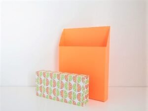 5.5x1x7 Angled SVG Box - 2 Inch Angle | SVG Template | 3D Box
