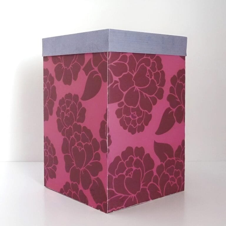 4x4x6 SVG Box Base - SVG Template 3D Box or Lid