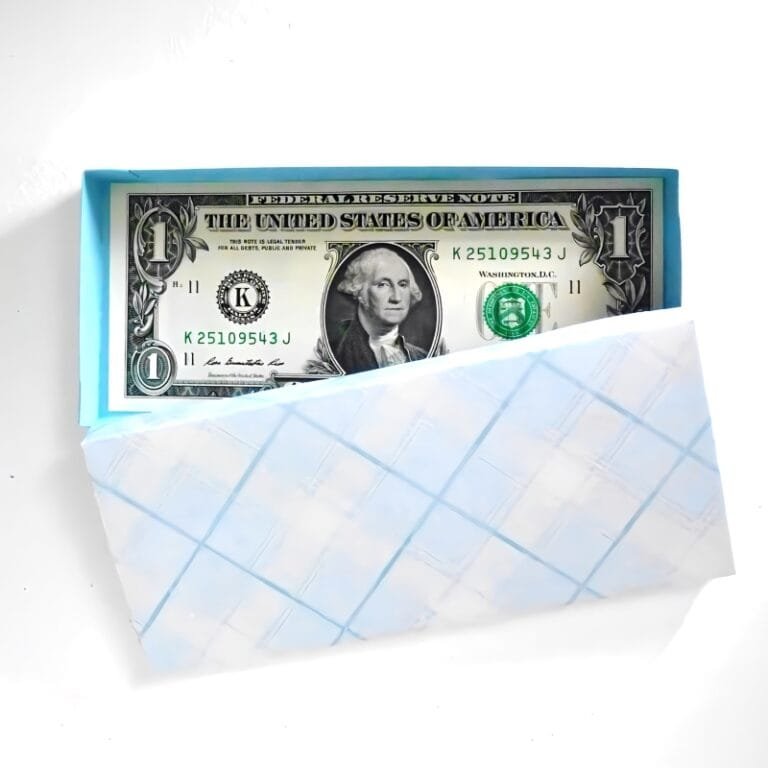 SVG Money Gift Box | SVG Box template | 3D Box