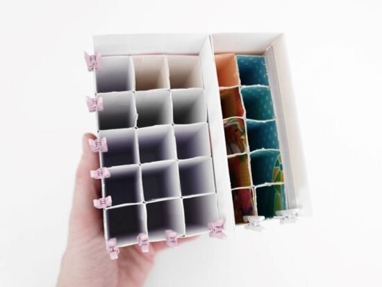 DIY Marker Storage With FREE SVG Box Template