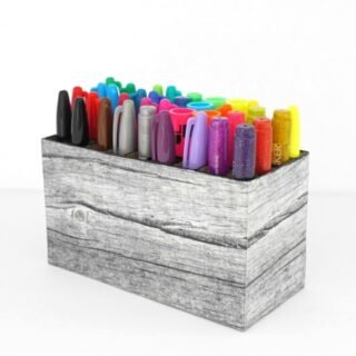 DIY Marker Storage for $1