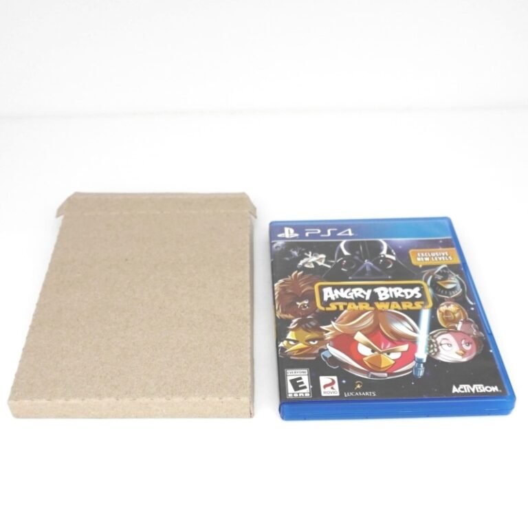 SVG Wii Game Shipping Box Template & FCM Template