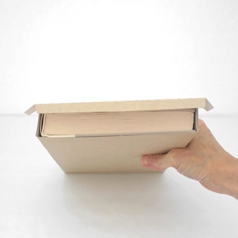 SVG Book Shipping Box Template & FCM Template