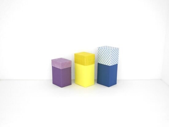 2x2.5x5 SVG Box Base - SVG Template 3D Box or Lid