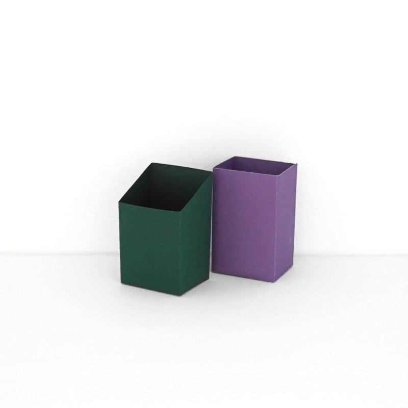 2.5x2x4 Angled SVG Box - 1 Inch Angle | SVG Templates | 3D Box