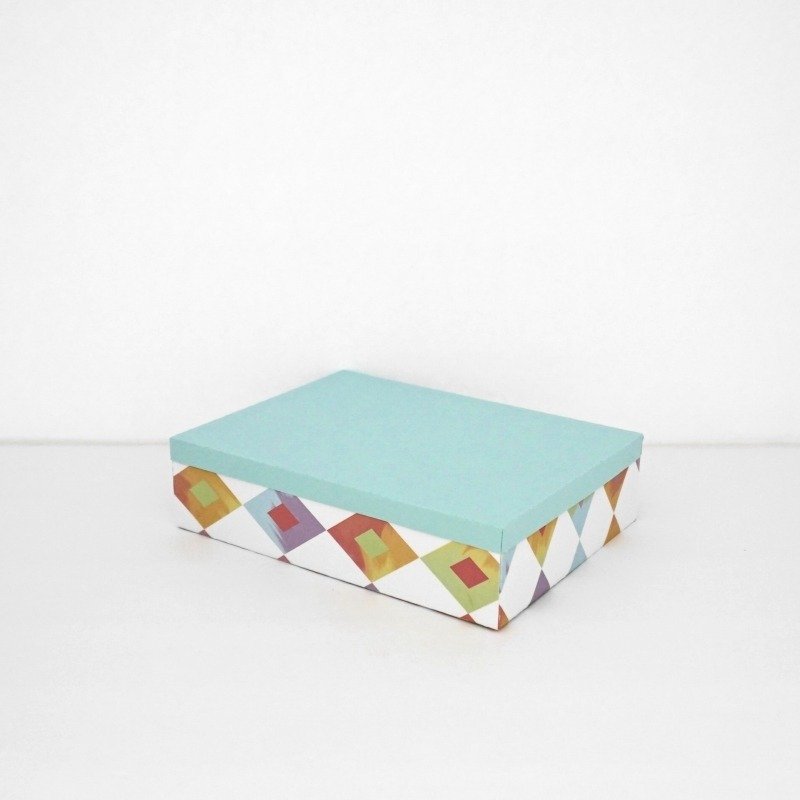 6x8 SVG Box Lid - .5 Inch - SVG Template 3D Box or Lid
