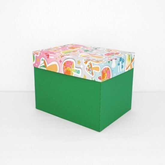 6x8 SVG Box Lid - 1.5 Inch - SVG Template 3D Box or Lid
